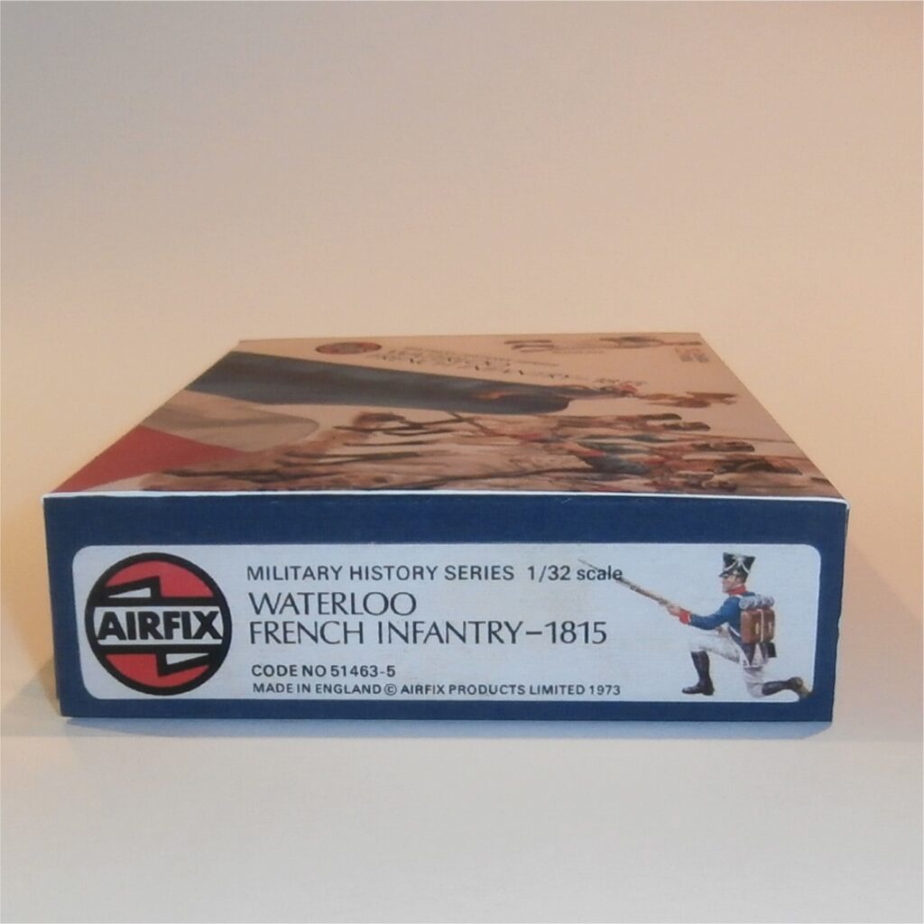 Airfix Empty Waterloo Series French Infantry Repro Box 1:32 Scale #51463