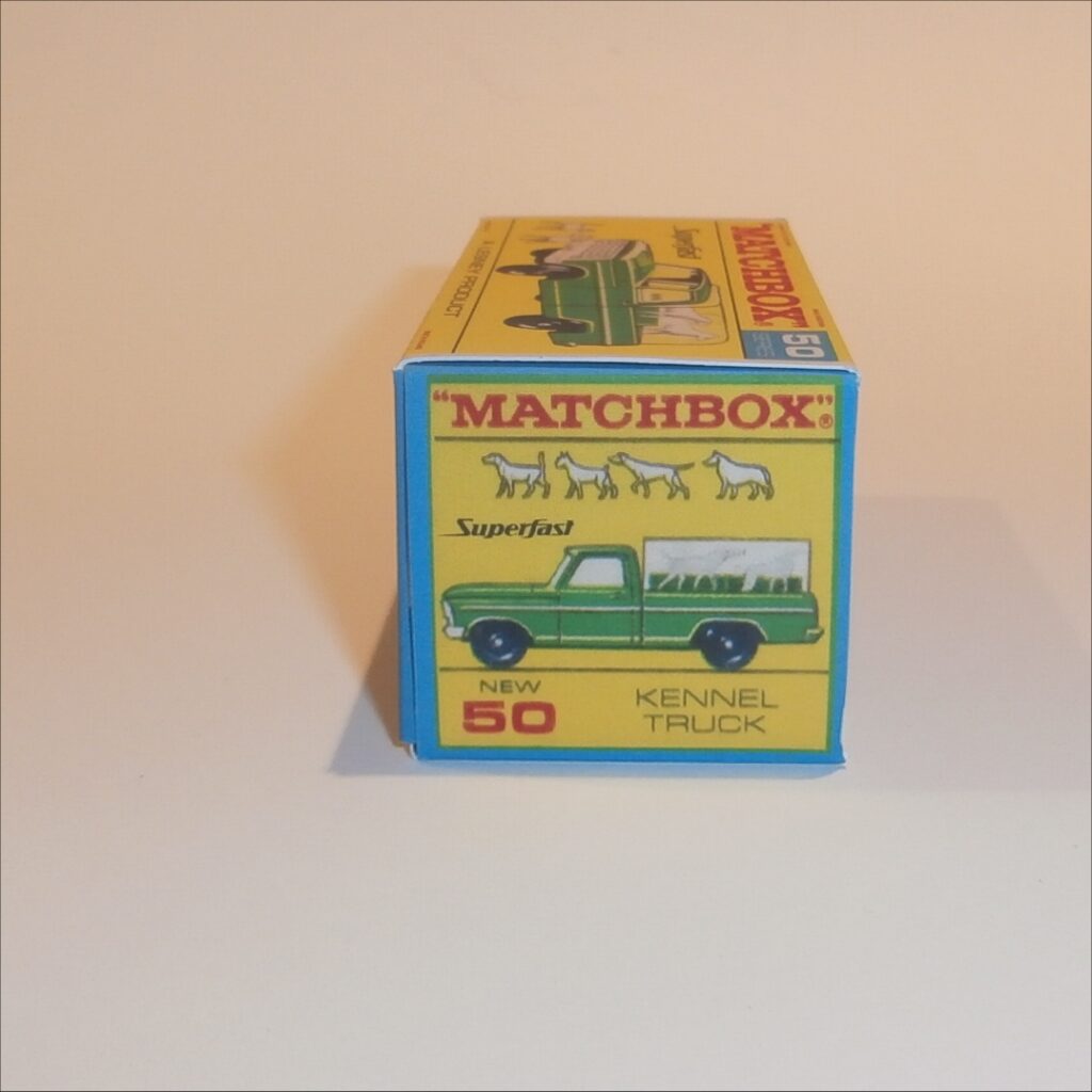 Matchbox Lesney Superfast 50 d Ford Kennel Truck Transitional F Style ...