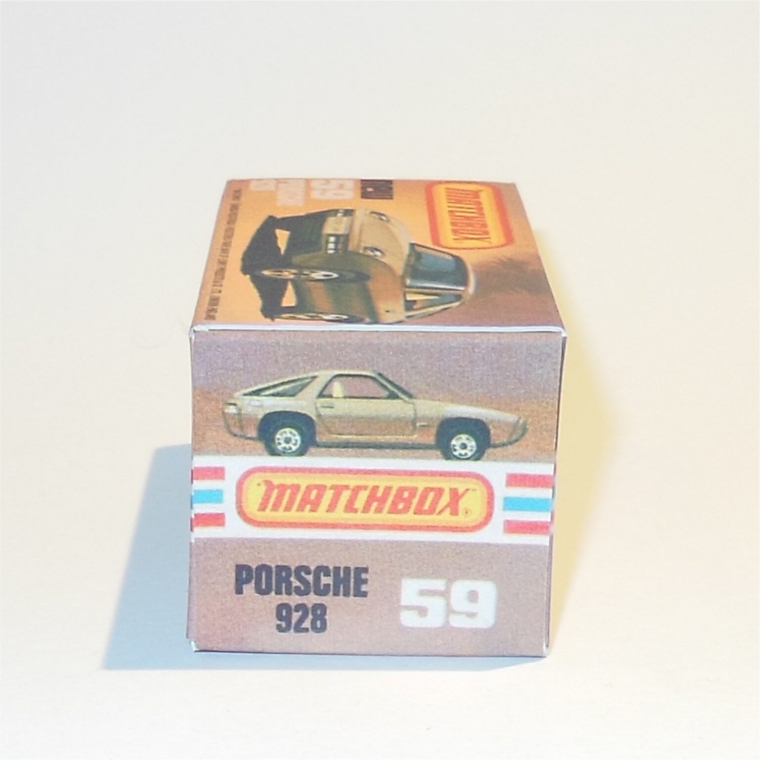 Matchbox Lesney Superfast 59 g Porsche 928 Repro K Style Box