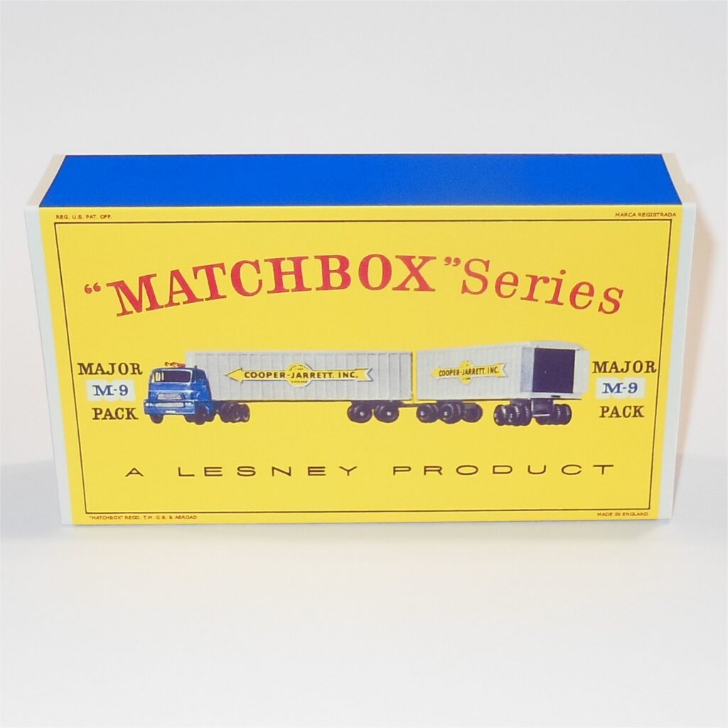 Matchbox Major Pack 9 a1 Interstate Double Freighter D Style Repro ...